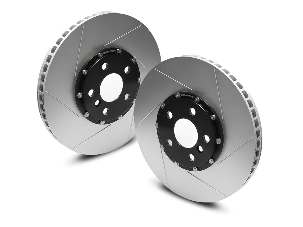 2-Piece Floating Brake Rotors | Front 335mm Slotted • F-Chassis JCW – NEUSPEED