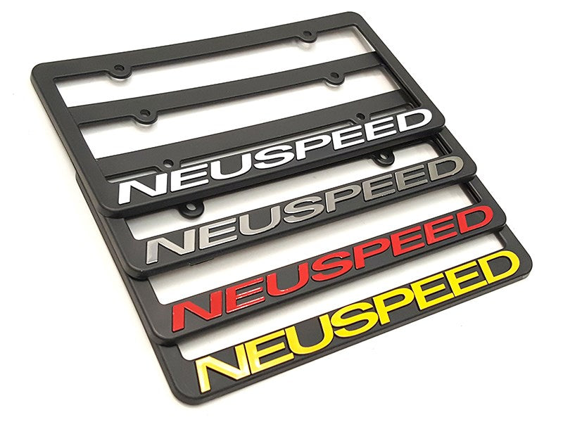 License Plate Frame – NEUSPEED